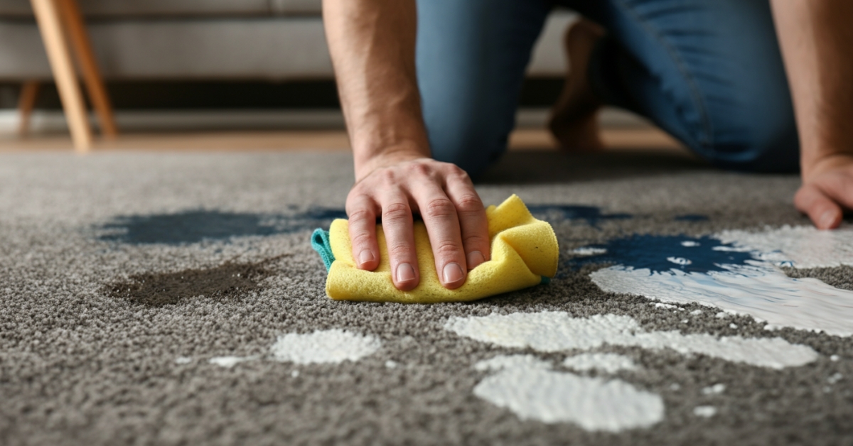 How to Clean Paint Stains from Carpet | Complete DIY Guide