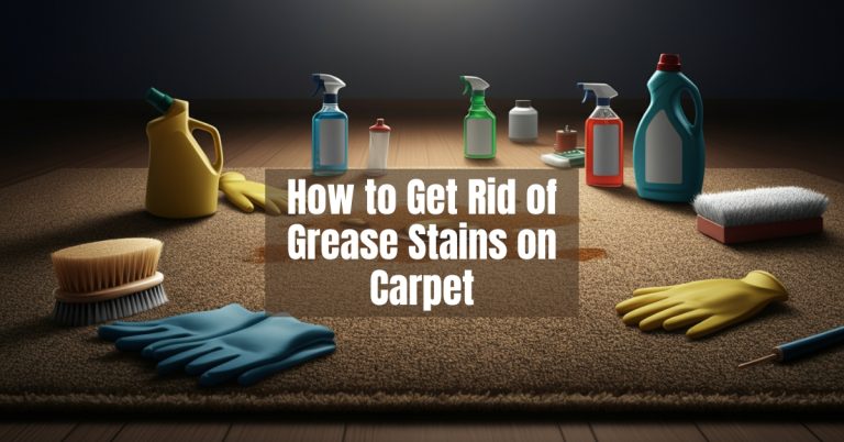 How to Get Rid of Grease Stains on Carpet (Easy DIY Steps)
